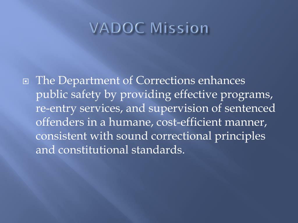 PPT - Seeding the Ground & Changing the Culture of Corrections Dudley ...