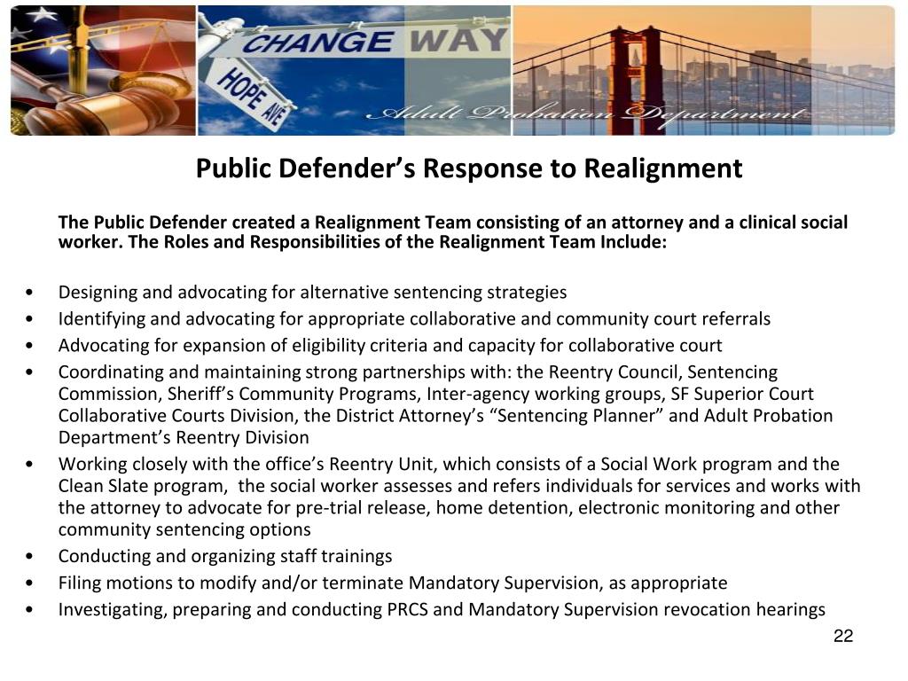 PPT - Public Safety Realignment Act of 2011 (AB109) Impacts on San ...