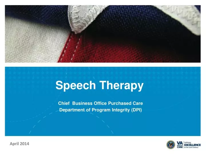 PPT - Speech Therapy PowerPoint Presentation, free download - ID:1596327