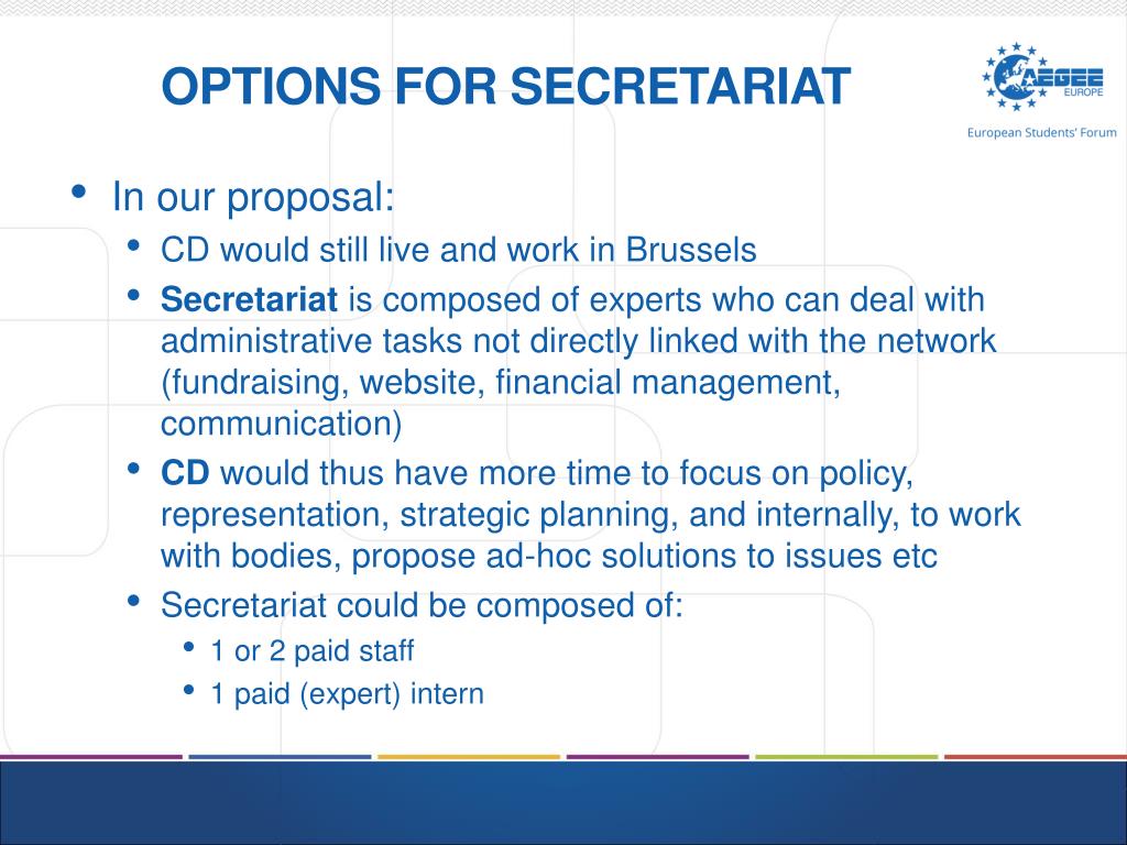 PPT - Secretariat strategy for AEGEE-Europe PowerPoint Presentation ...