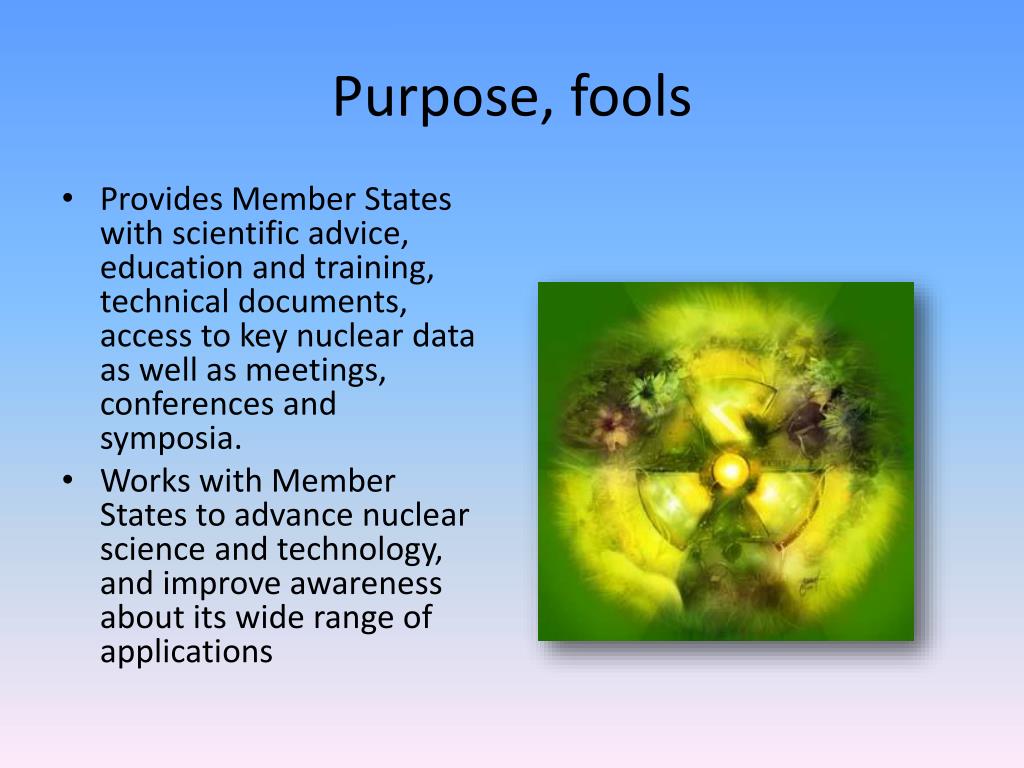 PPT - INTERNATIONAL ATOMIC ENERGY AGENCY (IAEA) PowerPoint Presentation ...