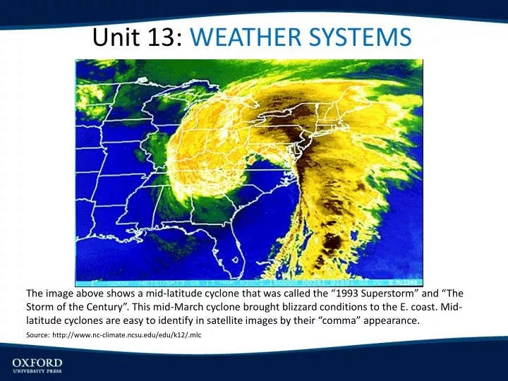PPT - Unit 13: Weather Systems PowerPoint Presentation, free download ...
