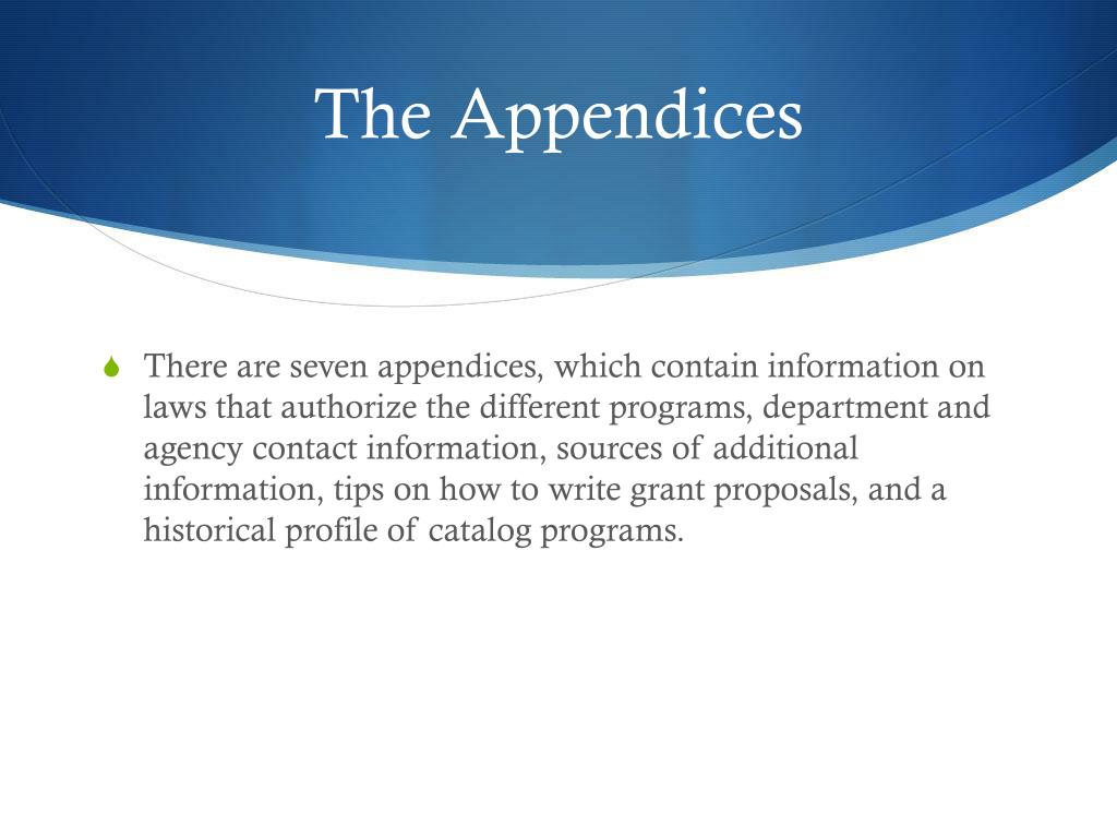 PPT - The 2008 Catalog of Federal Domestic Assistance PowerPoint ...