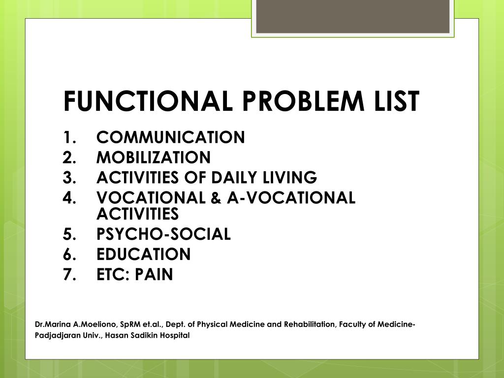 PPT - MEDICAL REHABILITATION IN THE DERMATOMUSCULO SKELETAL SYSTEM ...