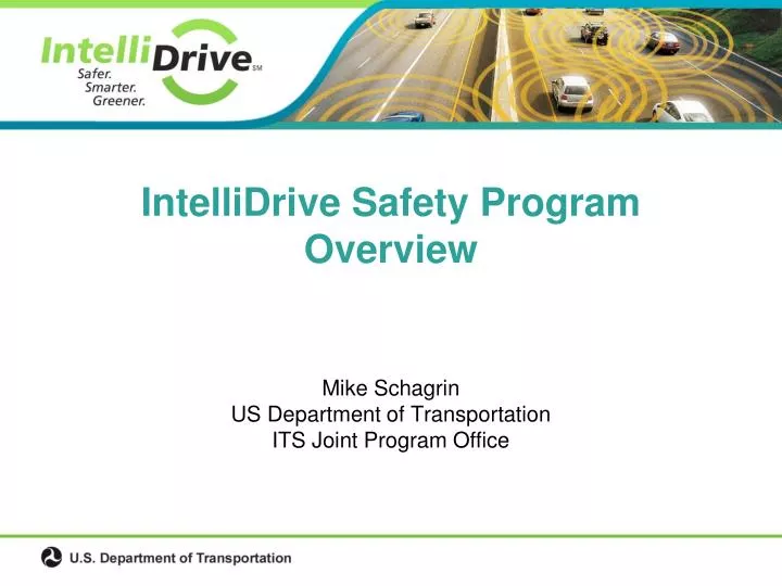PPT - IntelliDrive Safety Program Overview PowerPoint Presentation ...