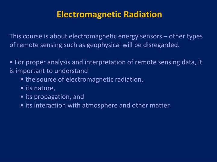 PPT - Electromagnetic Radiation PowerPoint Presentation - ID:1597325