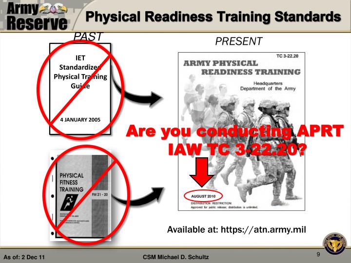 PPT - CSM Michael D. Schultz Command Sergeant Major U.S. Army Reserve ...