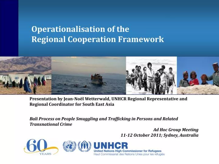 PPT - Operationalisation of the Regional Cooperation Framework ...