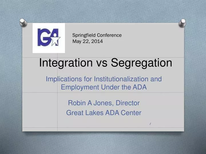 PPT - Integration vs Segregation PowerPoint Presentation, free download ...