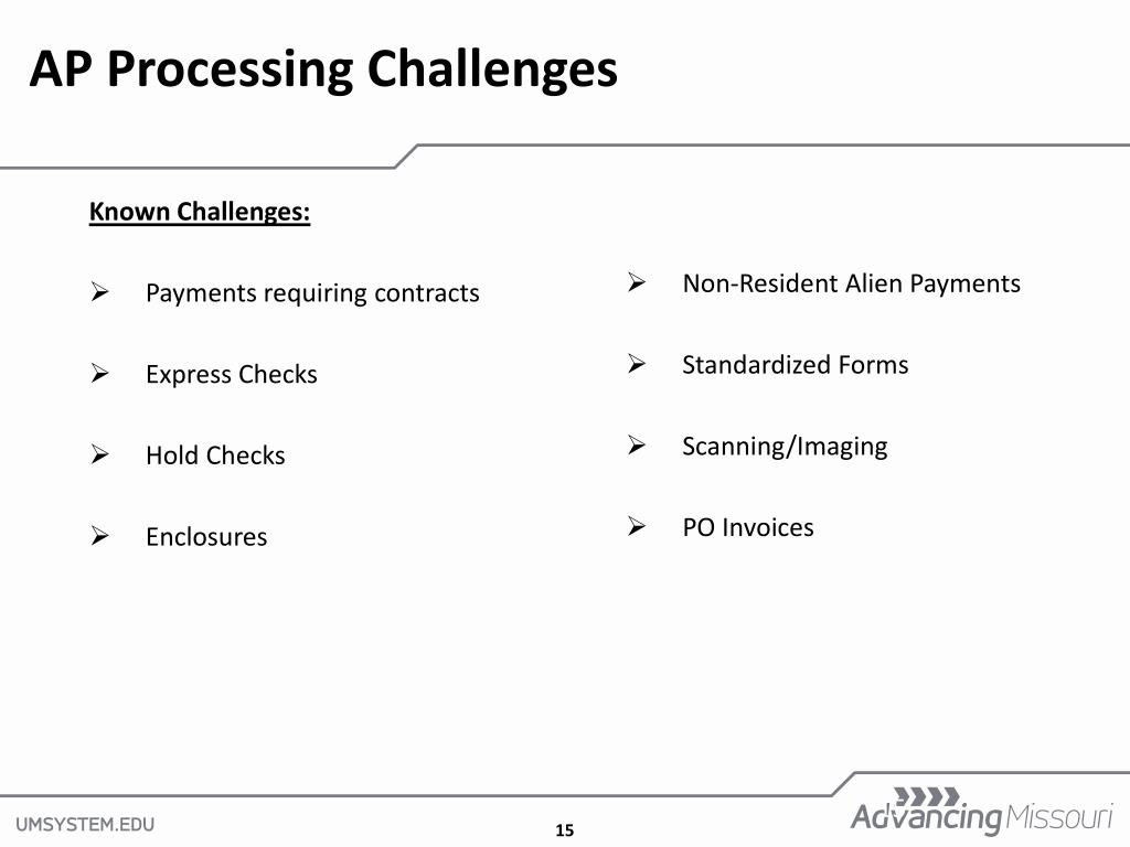 PPT - University of Missouri AP Shared Services Kick Off Meeting ...