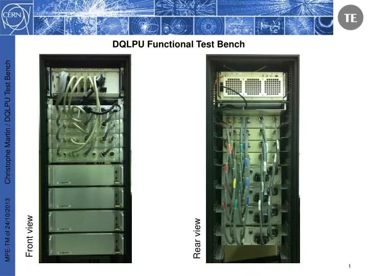 PPT - DQLPU Functional Test Bench PowerPoint Presentation, free ...