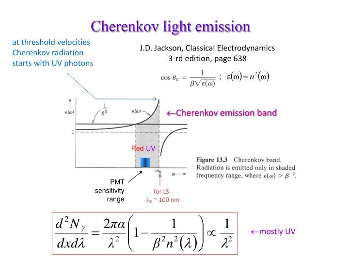PPT - Measurement of Re-emission of Cherenkov Radiation PowerPoint ...
