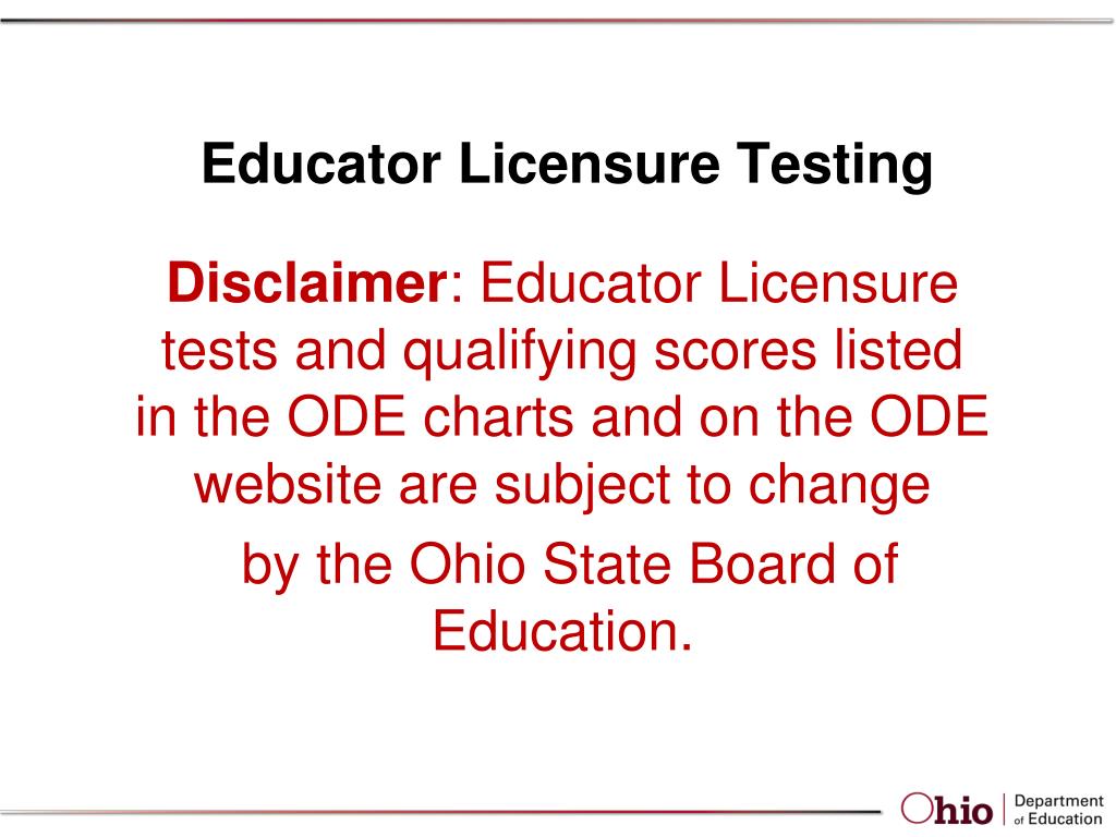 PPT - Ohio Department of Education PowerPoint Presentation, free ...