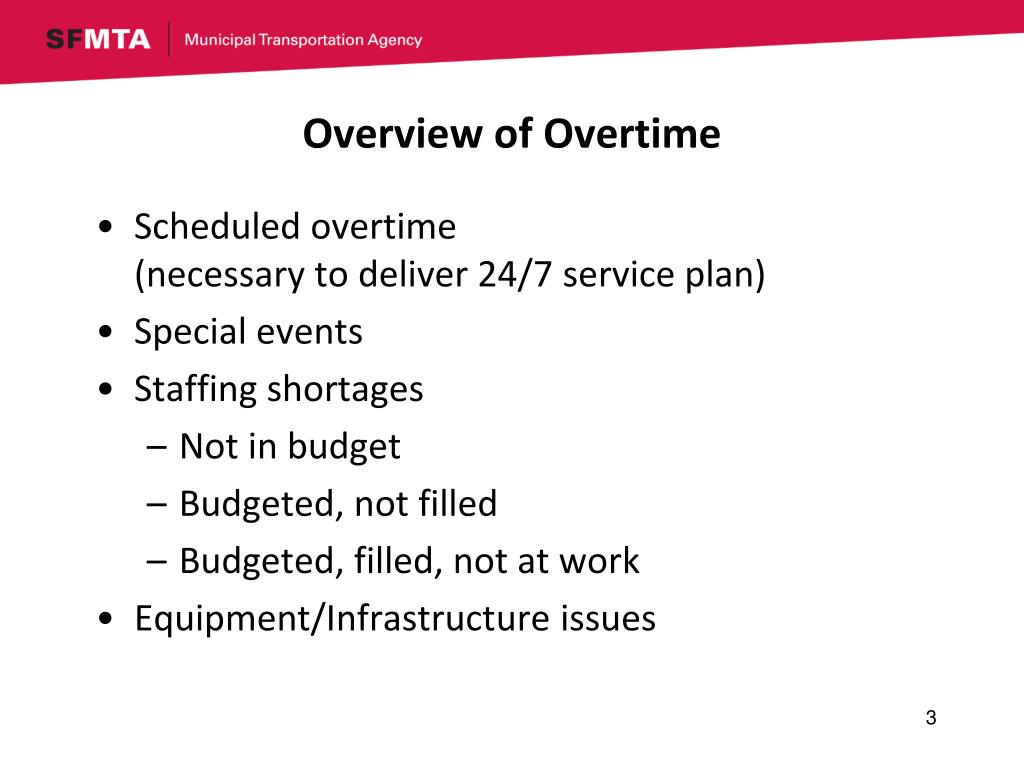 PPT - OVERTIME Board of Supervisors Government Audit & Oversight ...