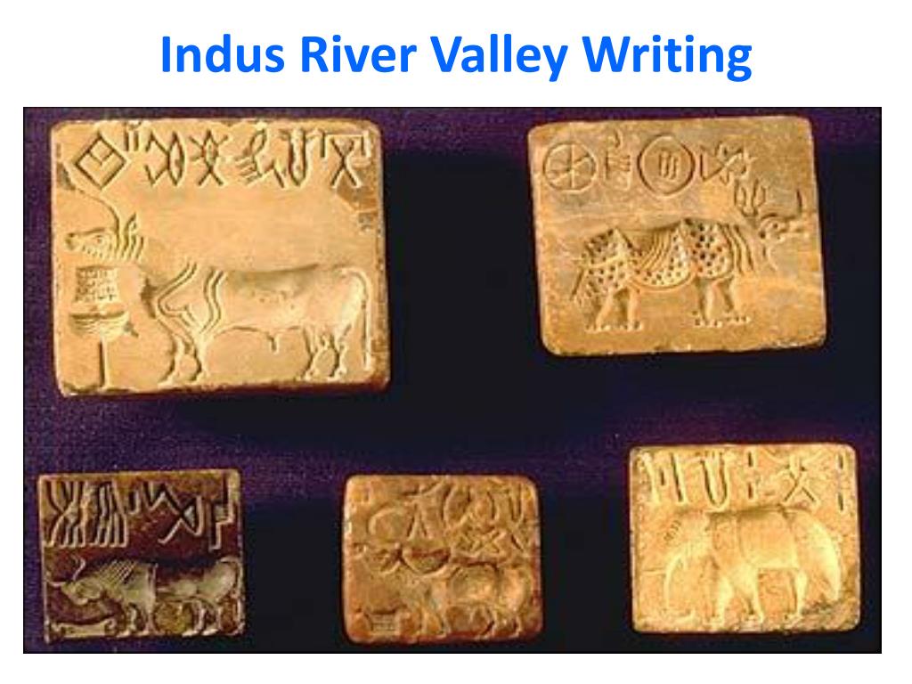 Indus River Valley Writing