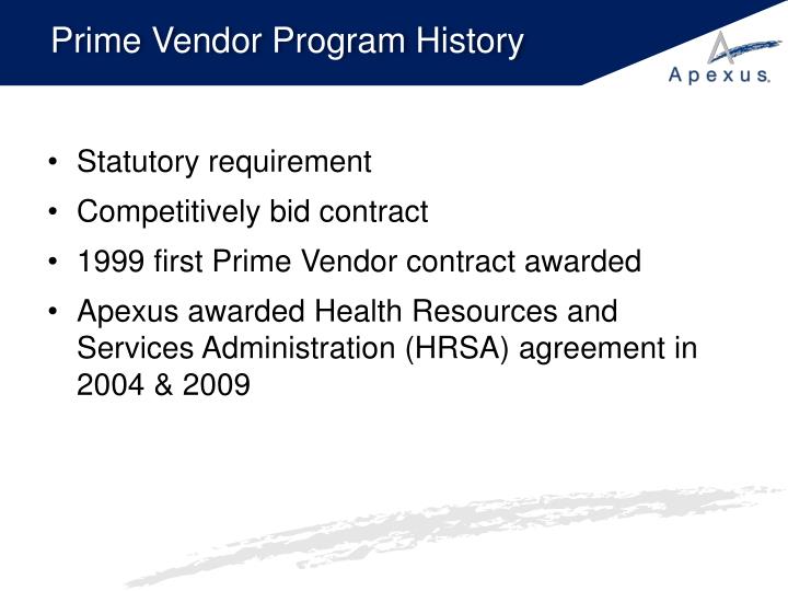 PPT - The 340B Prime Vendor Program; Supporting All 340B Stakeholders ...