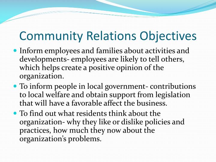 PPT - Community Relations PowerPoint Presentation - ID:1598962