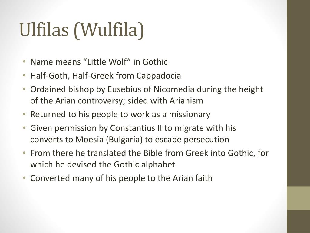 PPT - CH 510 – The History of Christianity 1 PowerPoint Presentation ...