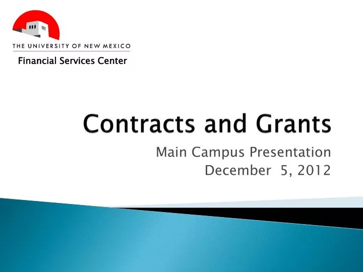 PPT - Contracts and Grants PowerPoint Presentation, free download - ID:1599739