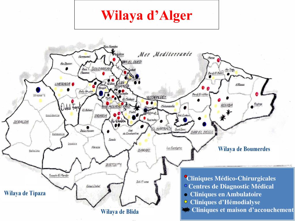PPT - DIRECTION DE LA SANTE ET DE LA POPULATION DE LA WILAYA D’ALGER ...