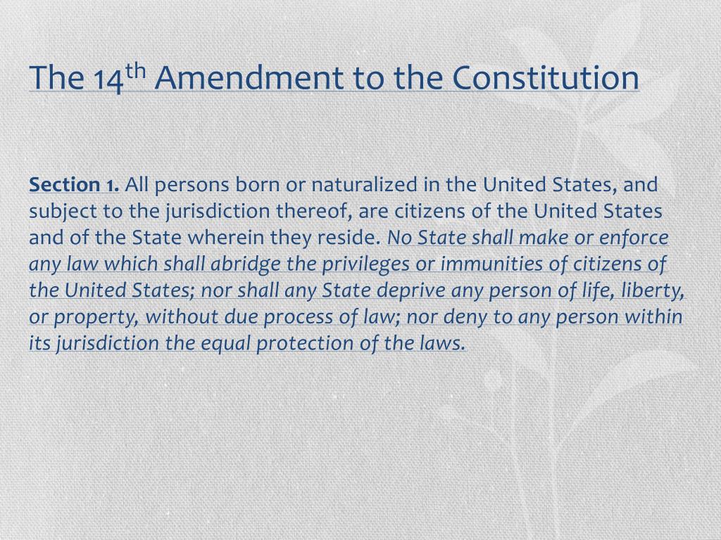 PPT - Rights and responsibilities of citizens in the United States of ...