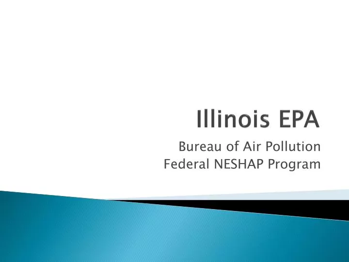PPT - Illinois EPA PowerPoint Presentation, free download - ID:1600717