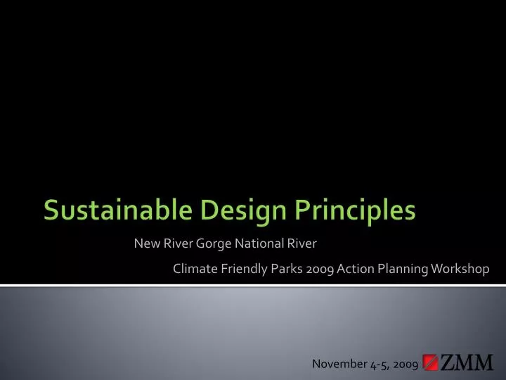 PPT - Sustainable Design Principles PowerPoint Presentation, free ...