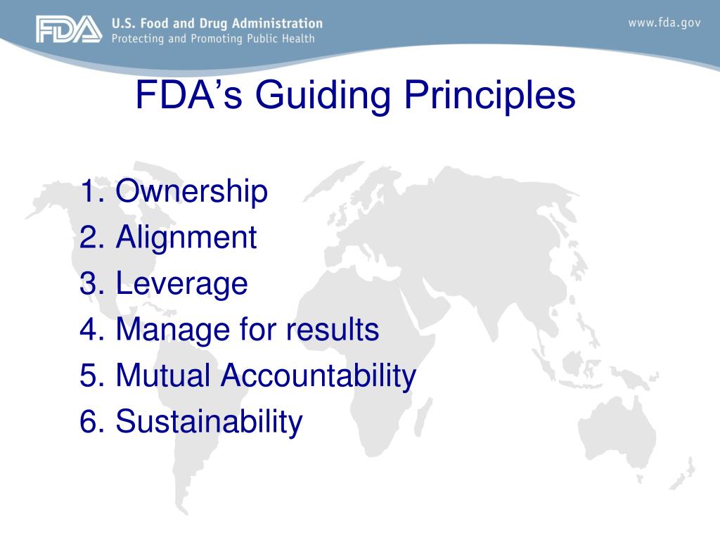 PPT - A Purposeful Engagement: FDA’s International Food Safety Capacity ...