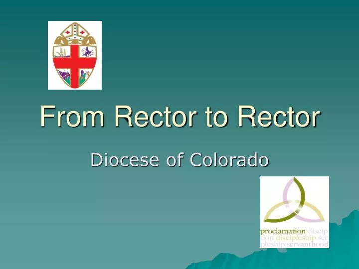 PPT - From Rector to Rector PowerPoint Presentation, free download - ID ...