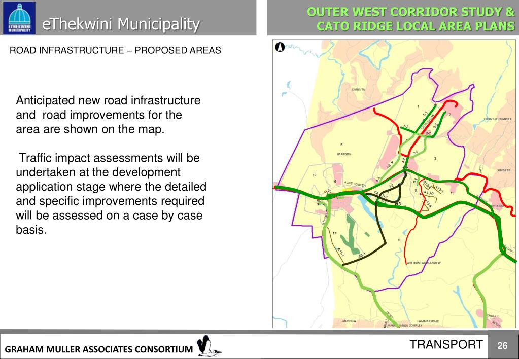 PPT - OUTER WEST CORRIDOR STUDY & CATO RIDGE CONCEPTUAL LAP CATO RIDGE ...