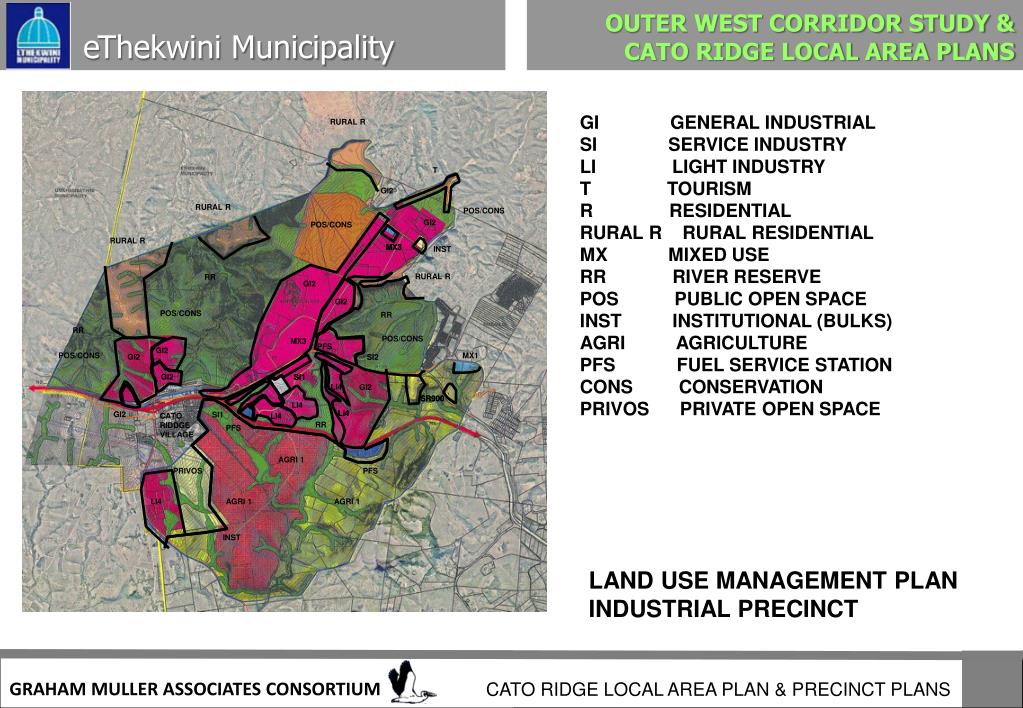 PPT - OUTER WEST CORRIDOR STUDY & CATO RIDGE CONCEPTUAL LAP CATO RIDGE ...