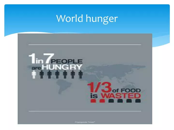 PPT - World hunger PowerPoint Presentation, free download - ID:1601571