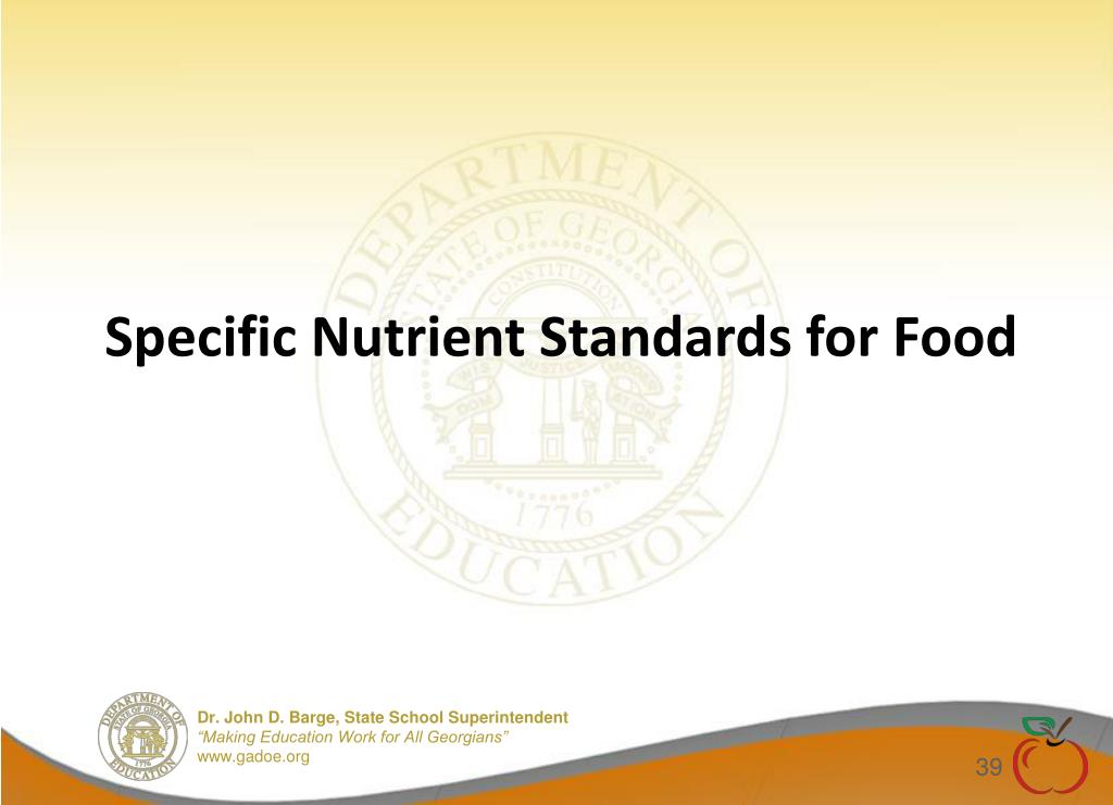 PPT - Georgia Department of Education School Nutrition Program ...