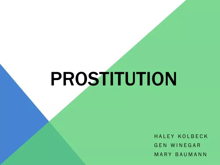 PPT - Prostitution PowerPoint Presentation, free download - ID:1601885