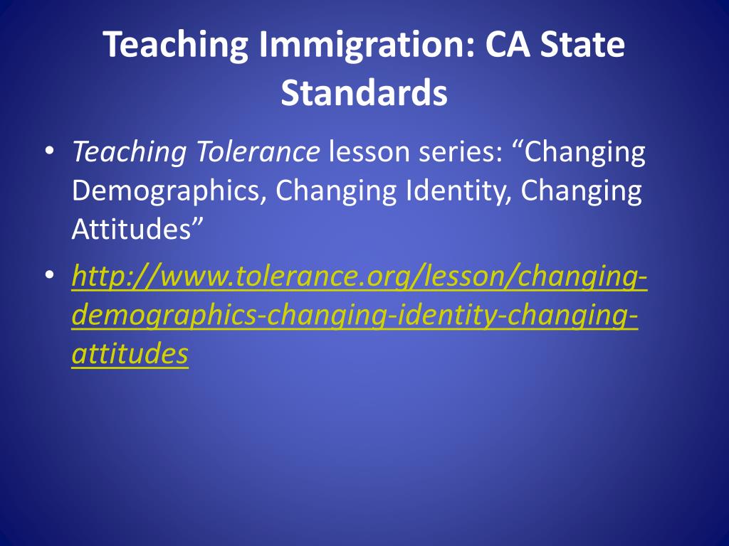 PPT - Teaching Immigration: Migration, Citizenship, and Identity in ...