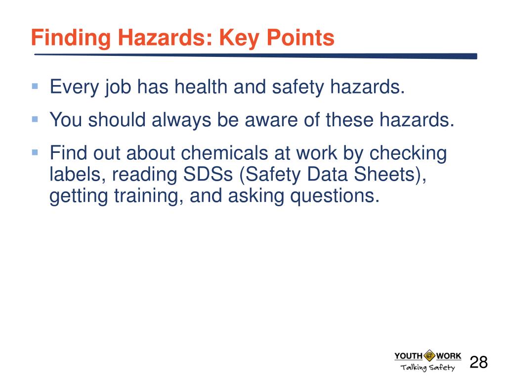 PPT - A Safety & Health Curriculum For Young Workers New York Edition ...