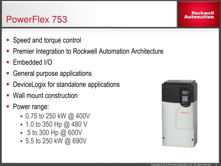 PPT - PowerFlex 750-Series AC Drives PowerPoint Presentation - ID:1602231