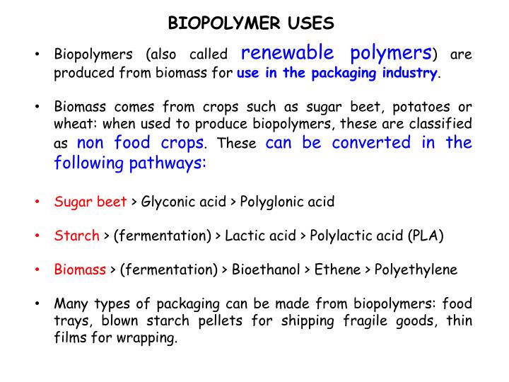 PPT - BIOPOLYMERS PowerPoint Presentation - ID:1602764