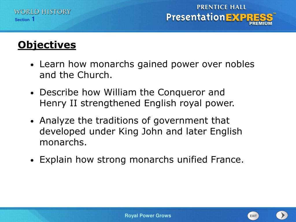 PPT - Learn how monarchs gained power over nobles and the Church ...