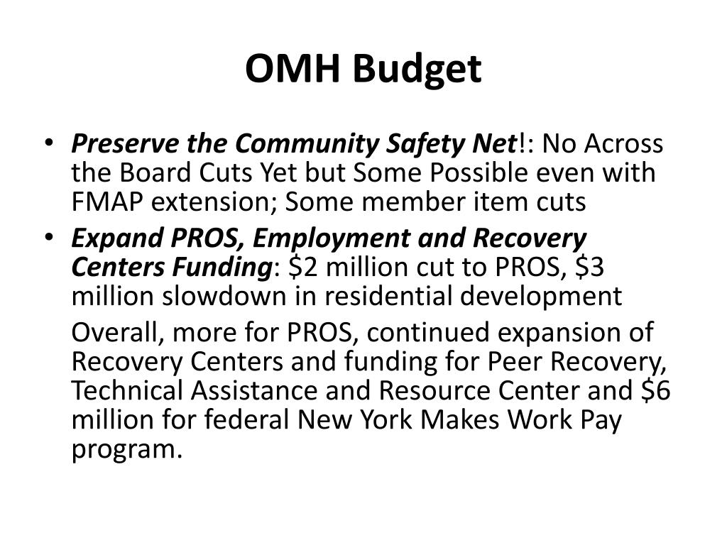 PPT - NYAPRS State Budget Advocacy Scorecard PowerPoint Presentation ...