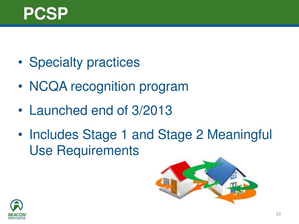PPT - ACO, PCMH, PCSP The Ingredients for a Medical Neighborhood ...