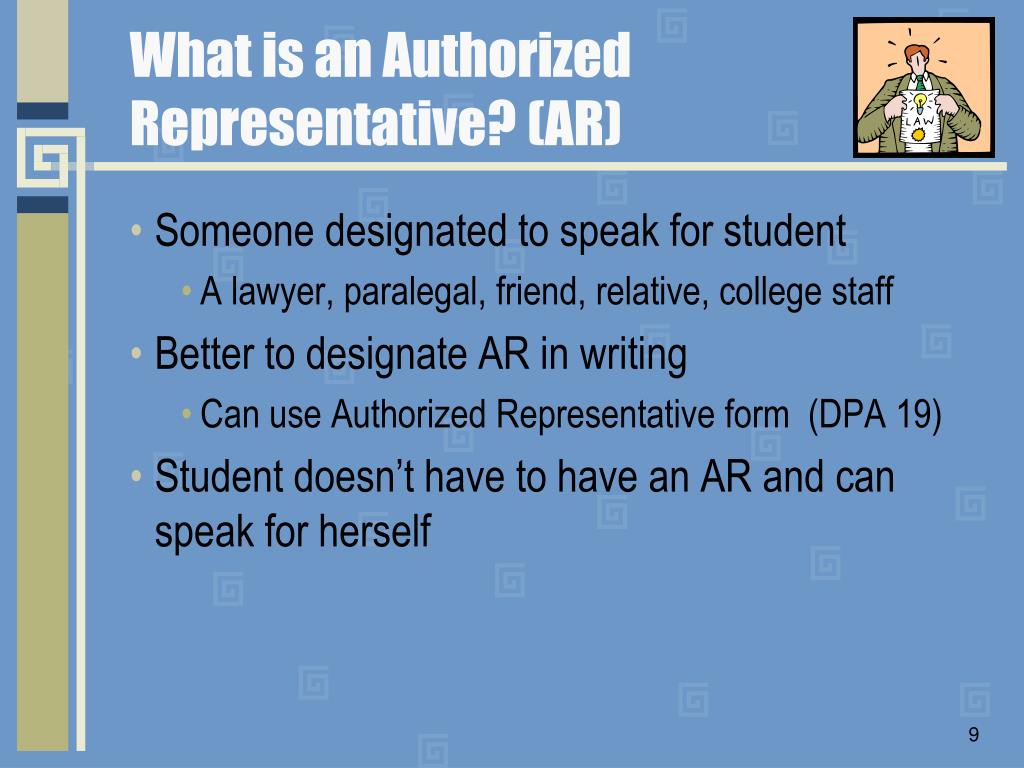 PPT - A dvocating for our Students: Administrative Advocacy and Fair ...
