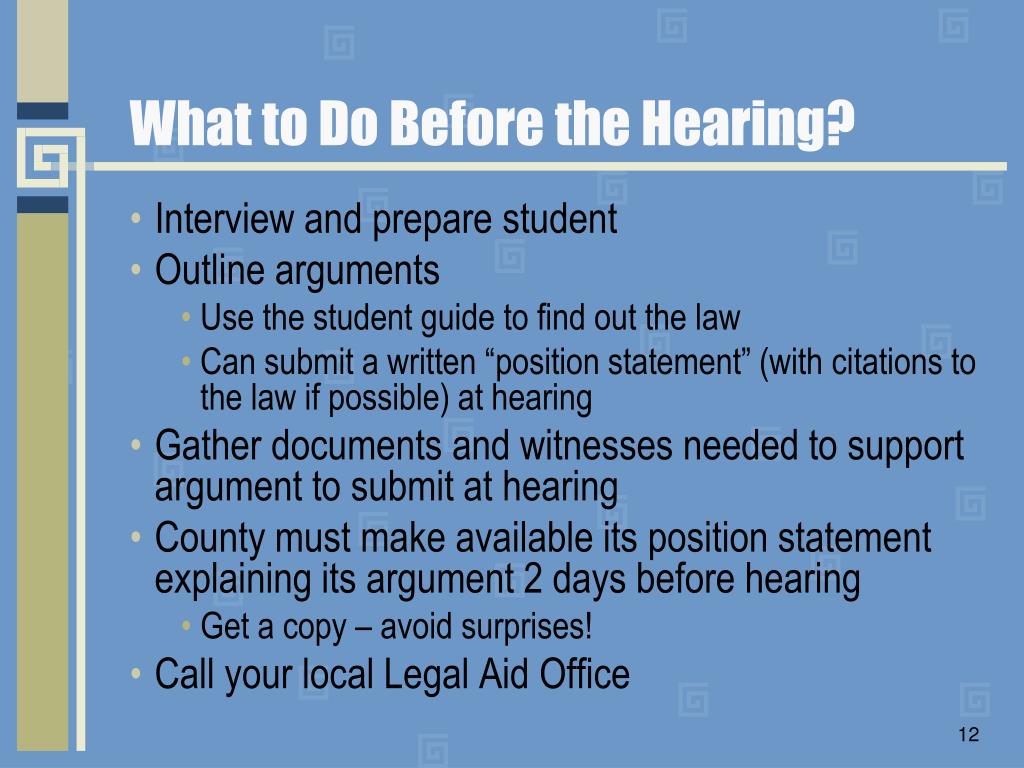 PPT - A dvocating for our Students: Administrative Advocacy and Fair ...