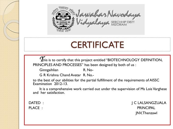 PPT - BIOTECHNOLOGY: PRINCIPLES, PROCESSES AND APPLICATIONS PowerPoint ...