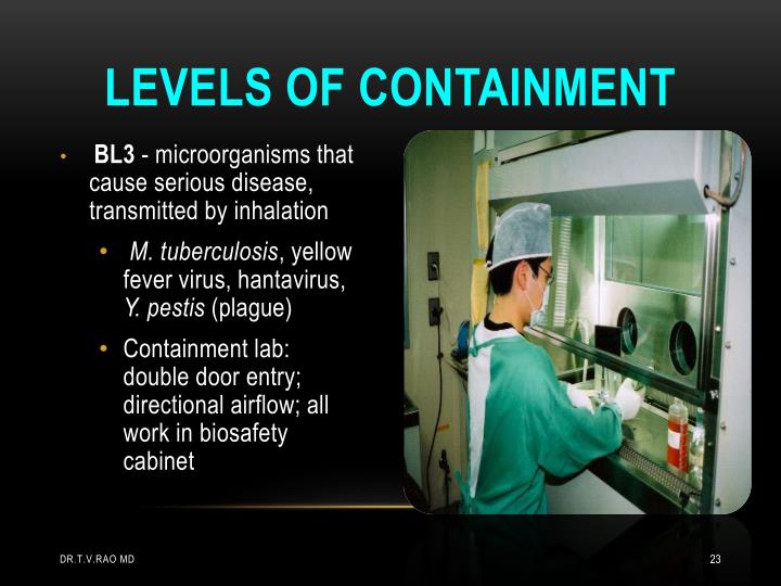PPT - Biosafety in Microbiology laboratory PowerPoint Presentation - ID ...