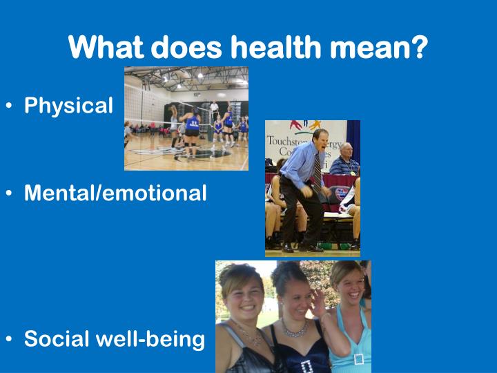 PPT - Physical Health & Nutrition PowerPoint Presentation - ID:1604855