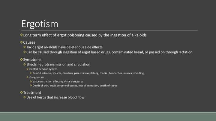 PPT - Ergot Fungi PowerPoint Presentation - ID:1605110