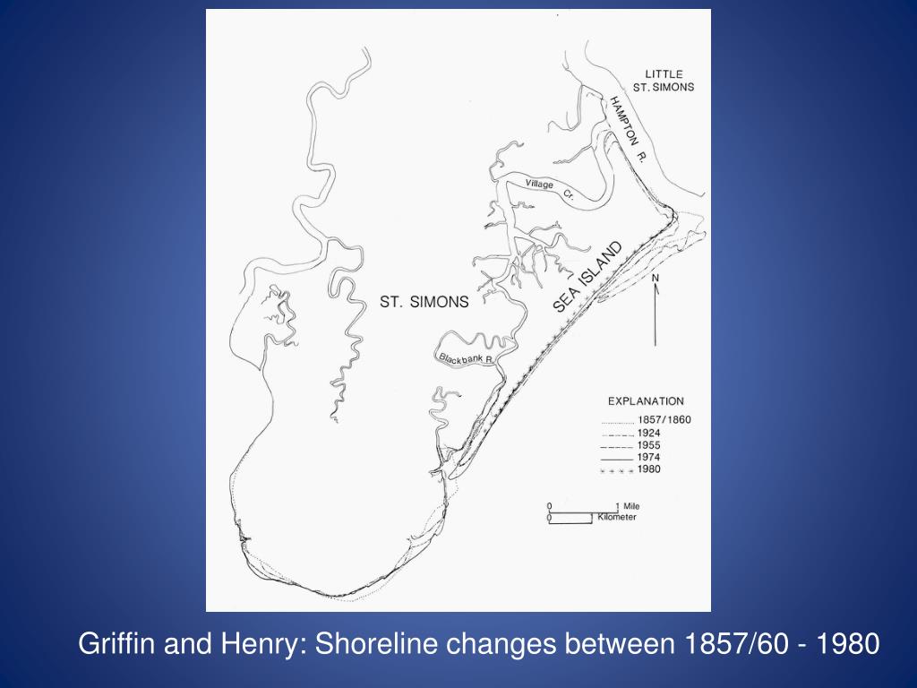 PPT - Historical Changes of Goulds Inlet, Georgia From Geospatial ...