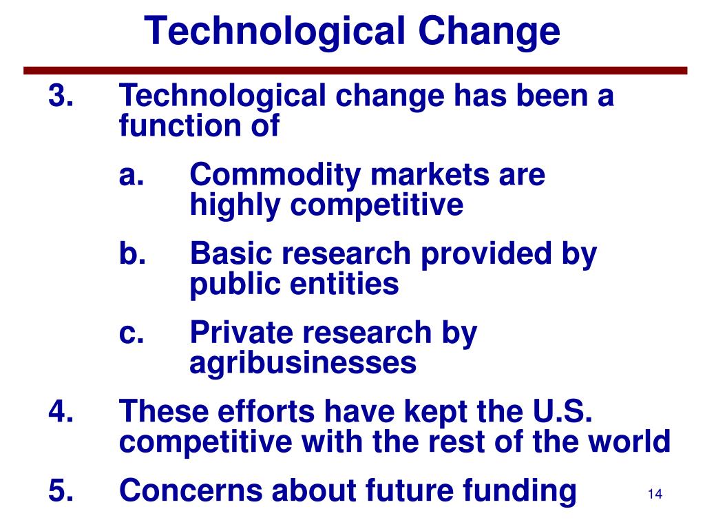 PPT - The Economics of Production Agriculture PowerPoint Presentation ...