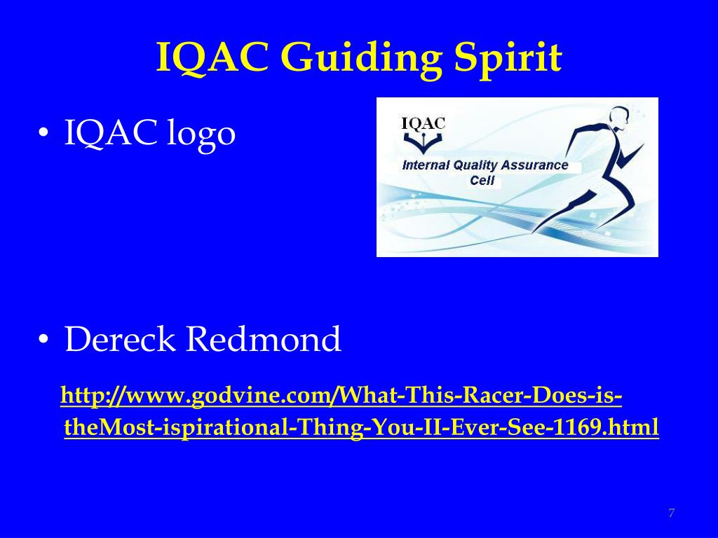 PPT - Internal Quality Assurance Cell Welcomes NAAC Peer Team ...
